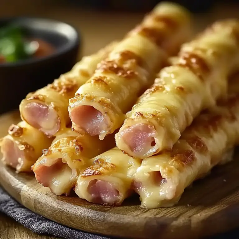 ** Easy Ham and Cheese Sticks Recipe